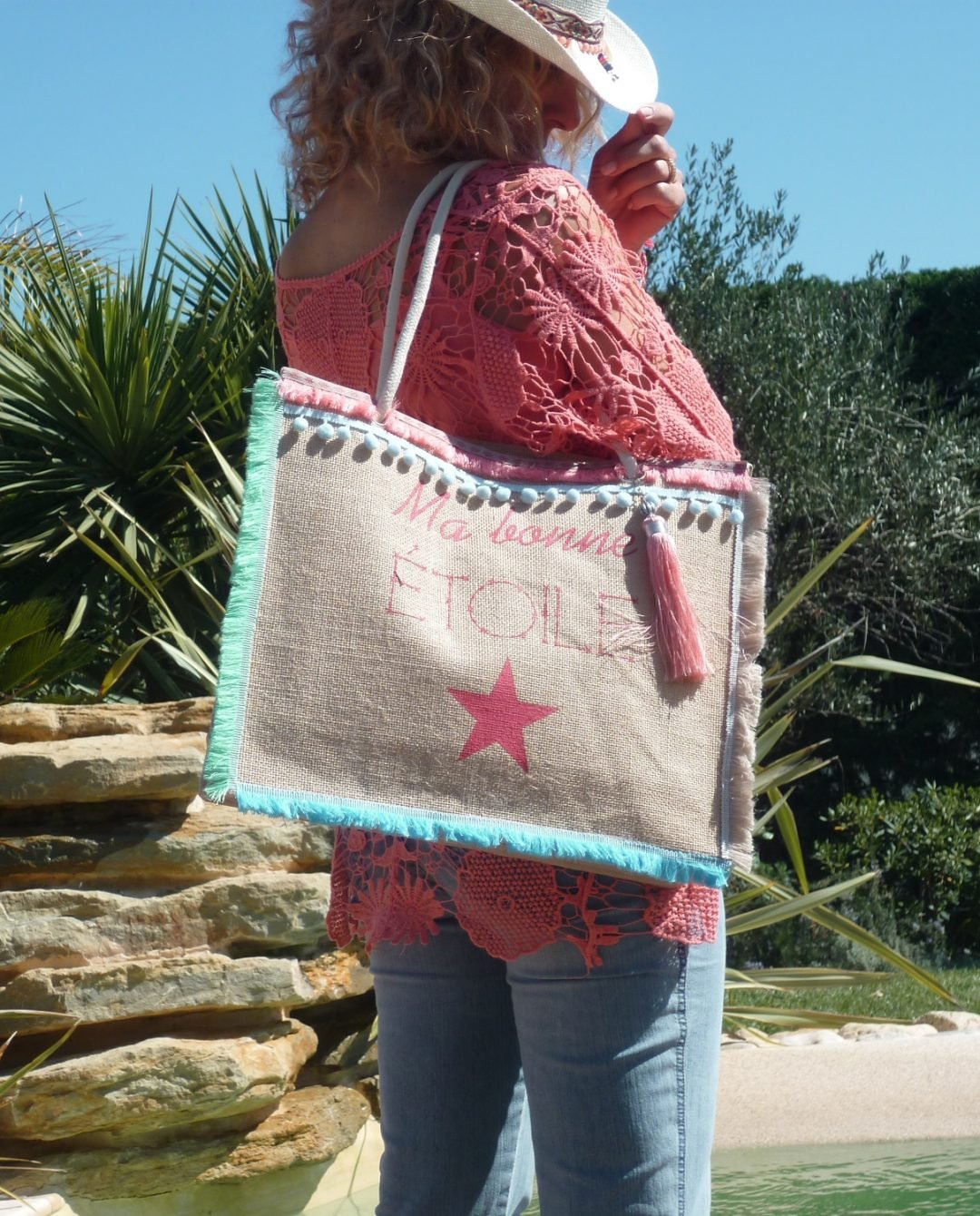 sac-jute - Rêve en dentelle